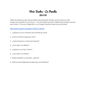 Questions and answers-Preguntas de discusion LA Familia 2020 - En ...
