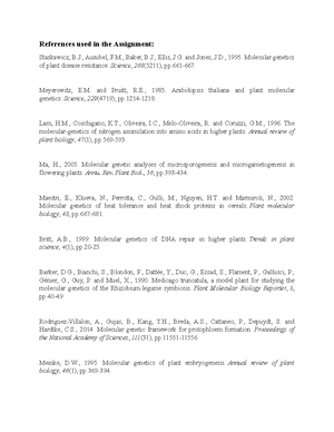 Genetics-731 - Assignments/Exams - PLSC 731 - Plant Molecular Genetics ...