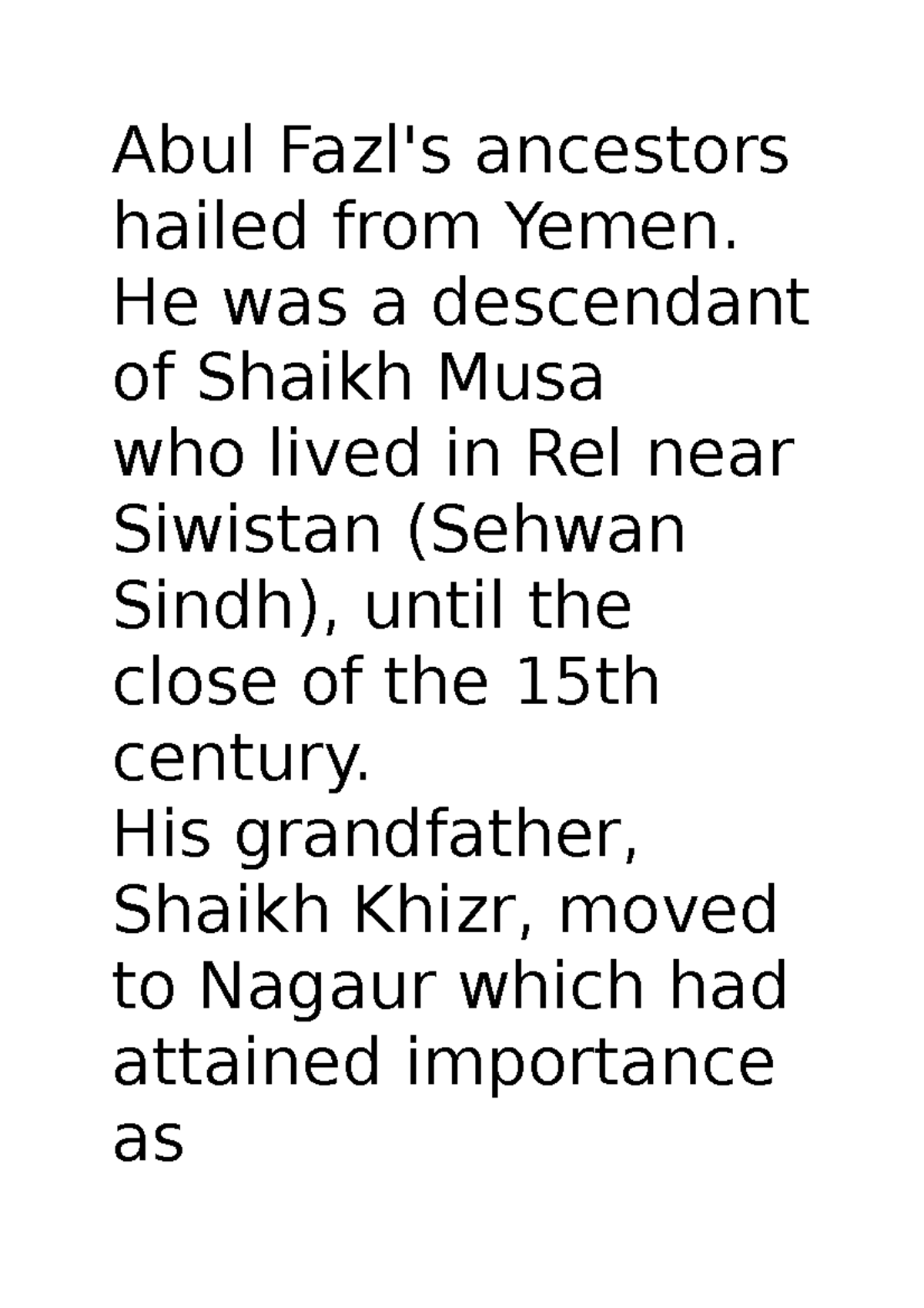 Abul Fazl and his work Ain-i-akbari and description of Akbar's rule ...