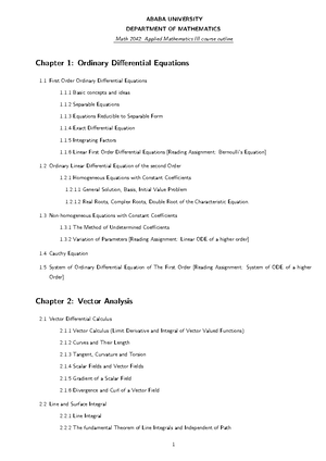 Lecturenote 1340352580 Chapter 1 for Math133 - ####### Advanced ...