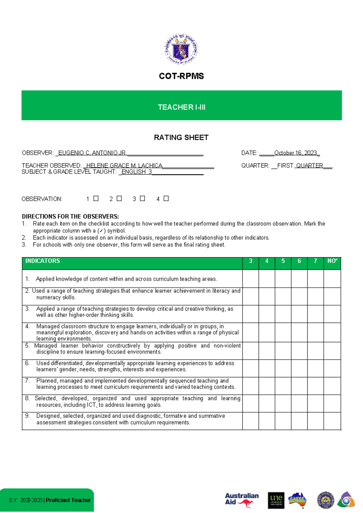 Appendix-C-02-COT-RPMS-Rating-Sheet-for-T-I-III-for-SY-2022-2023 - Copy ...