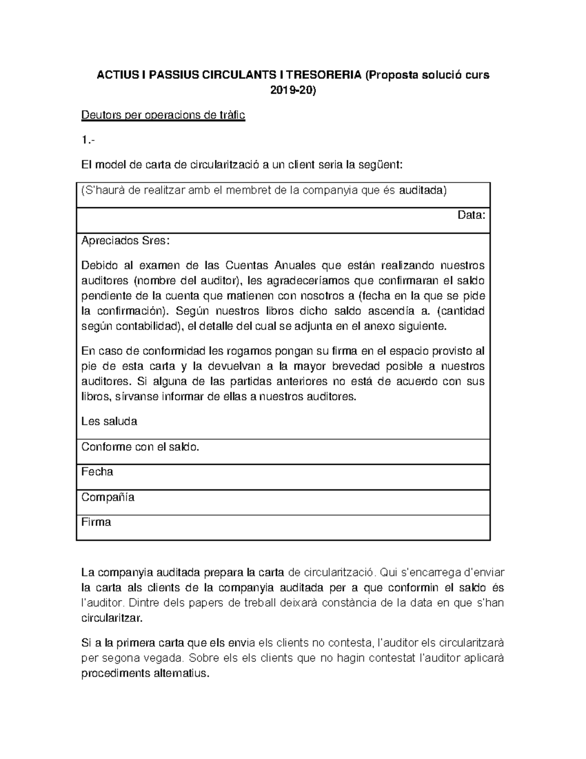 Solució Exercicis circulant 19 20 - Warning: TT: undefined function: 32 ACTIUS I PASSIUS ...