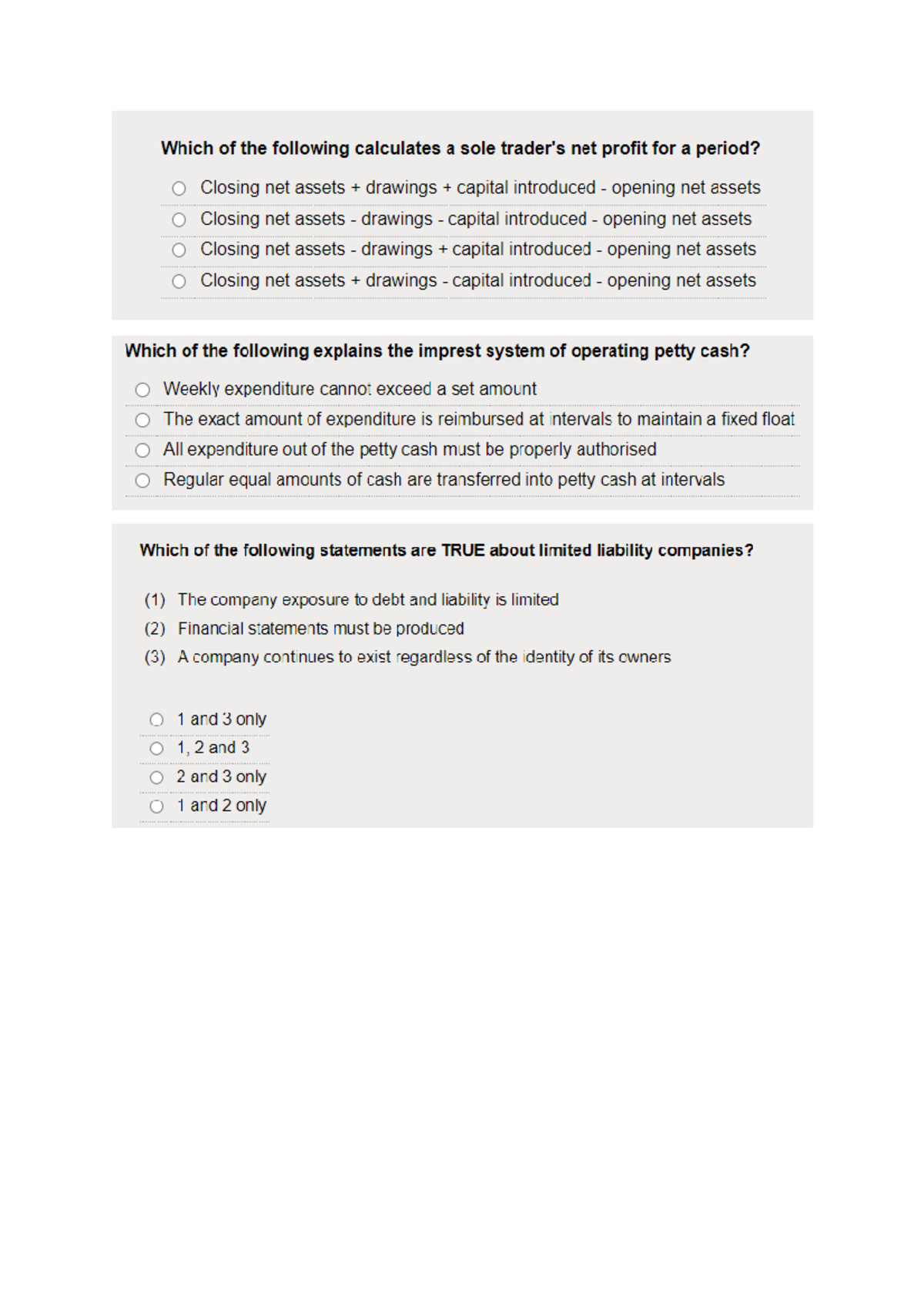 Prasanja - Odgovori - Finance - Studocu