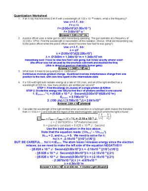 Relativity worksheet questions and answers - Special Relativity ...