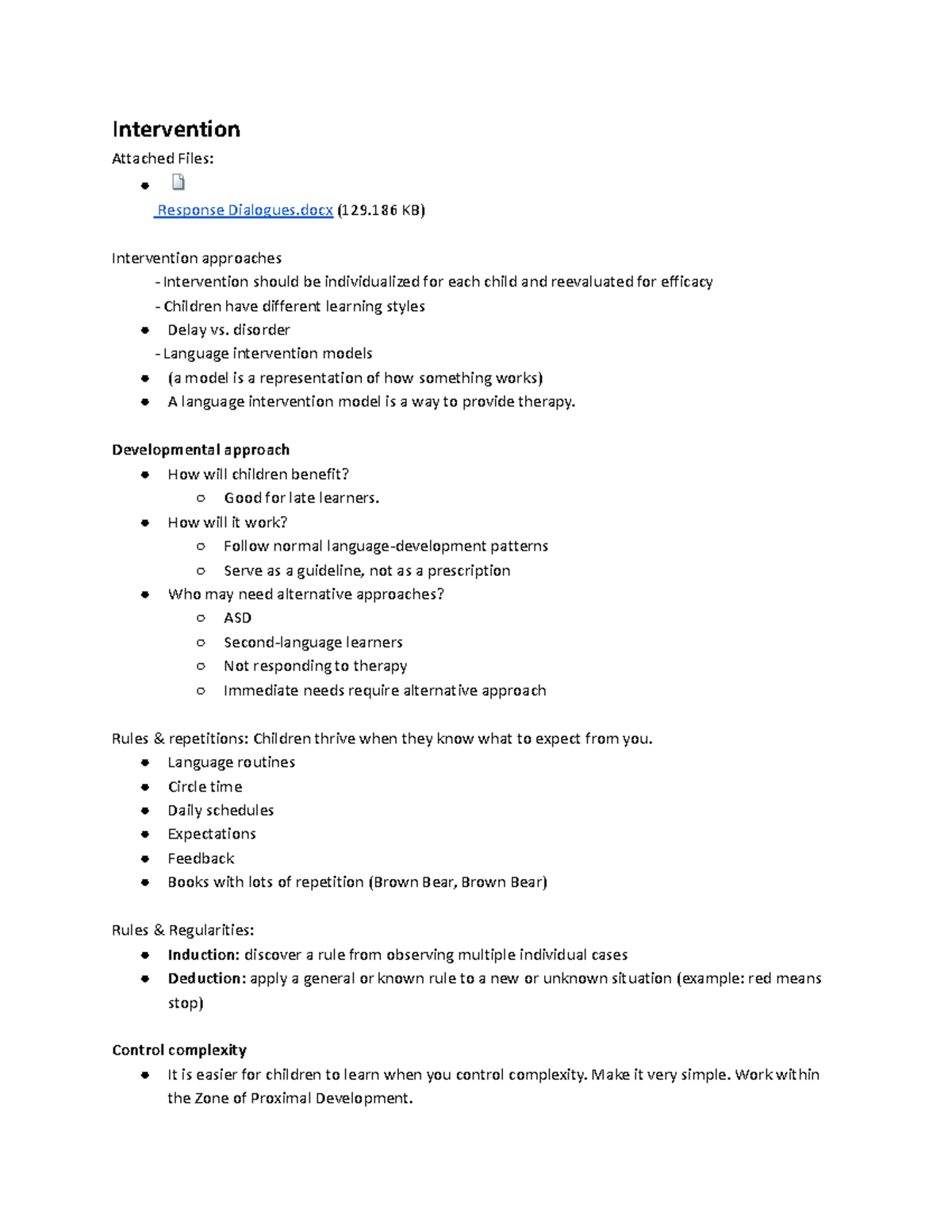 Ch. 14 - Dr. Emily Touchstone - Intervention Attached Files: Response ...