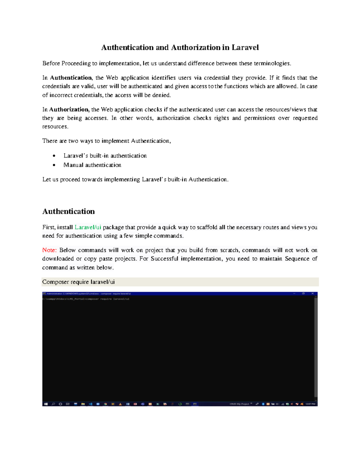 05 Authentication and Authorization in Laravel updated - Hardware ...
