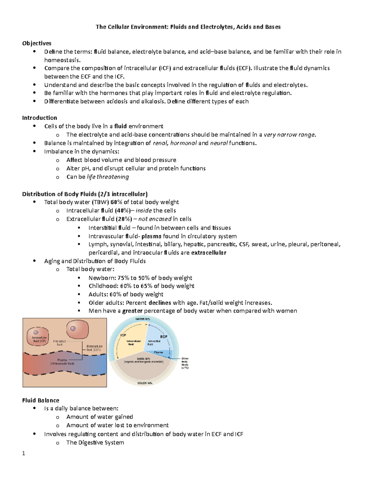 8-29 Fluid Balance - The Cellular Environment: Fluids and Electrolytes ...