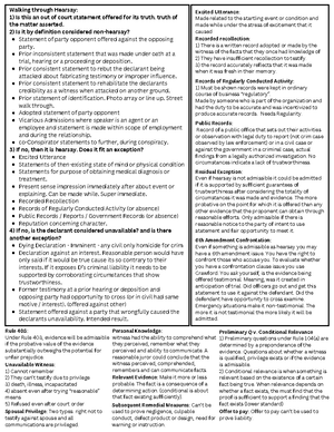 Evidence-checklist - short evidence checklist outline - IS THE EVIDENCE ...