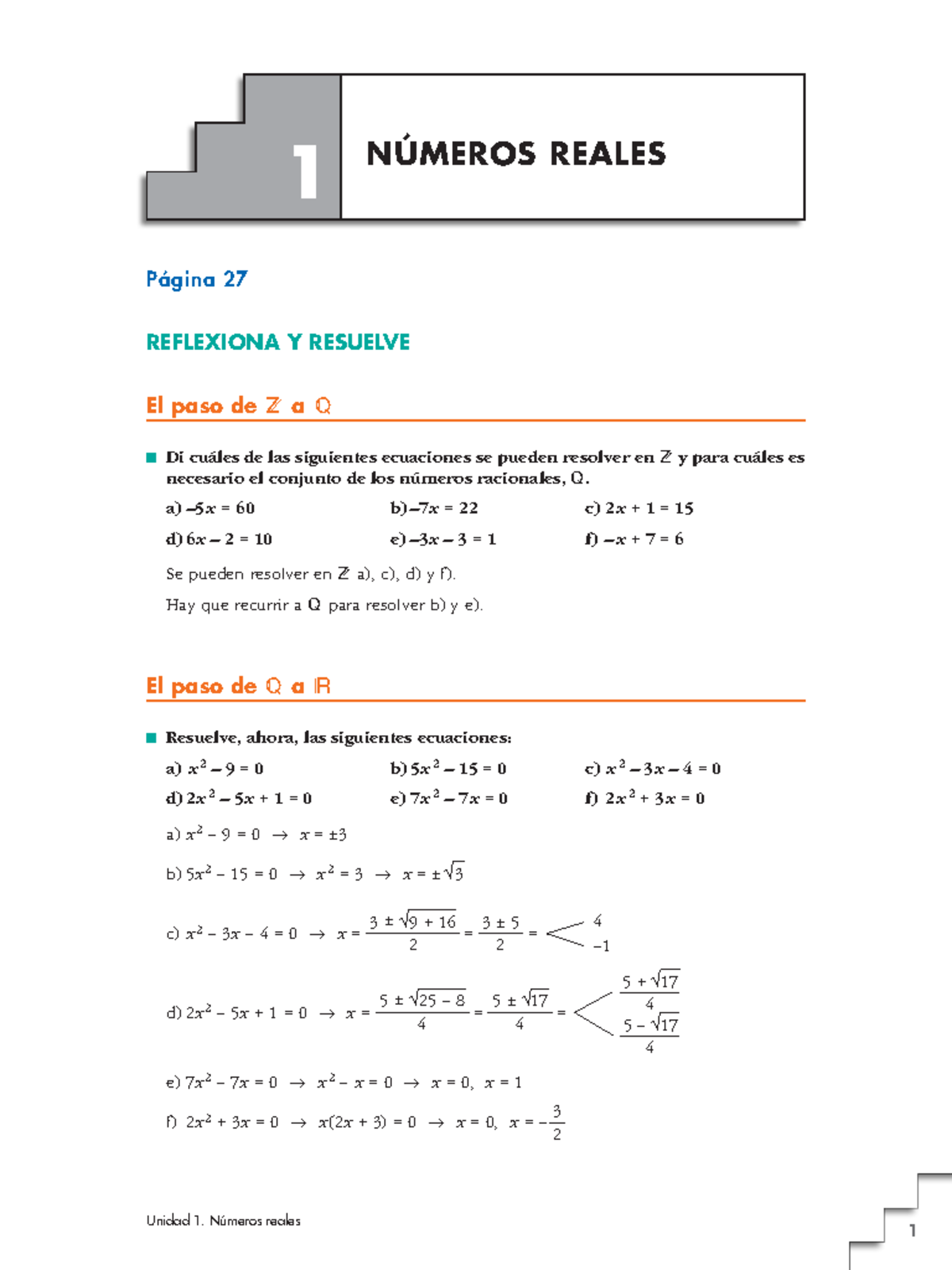 TEMA 1 Numeros reales - Ejercicios resultos - Unidad 1. Números reales ...