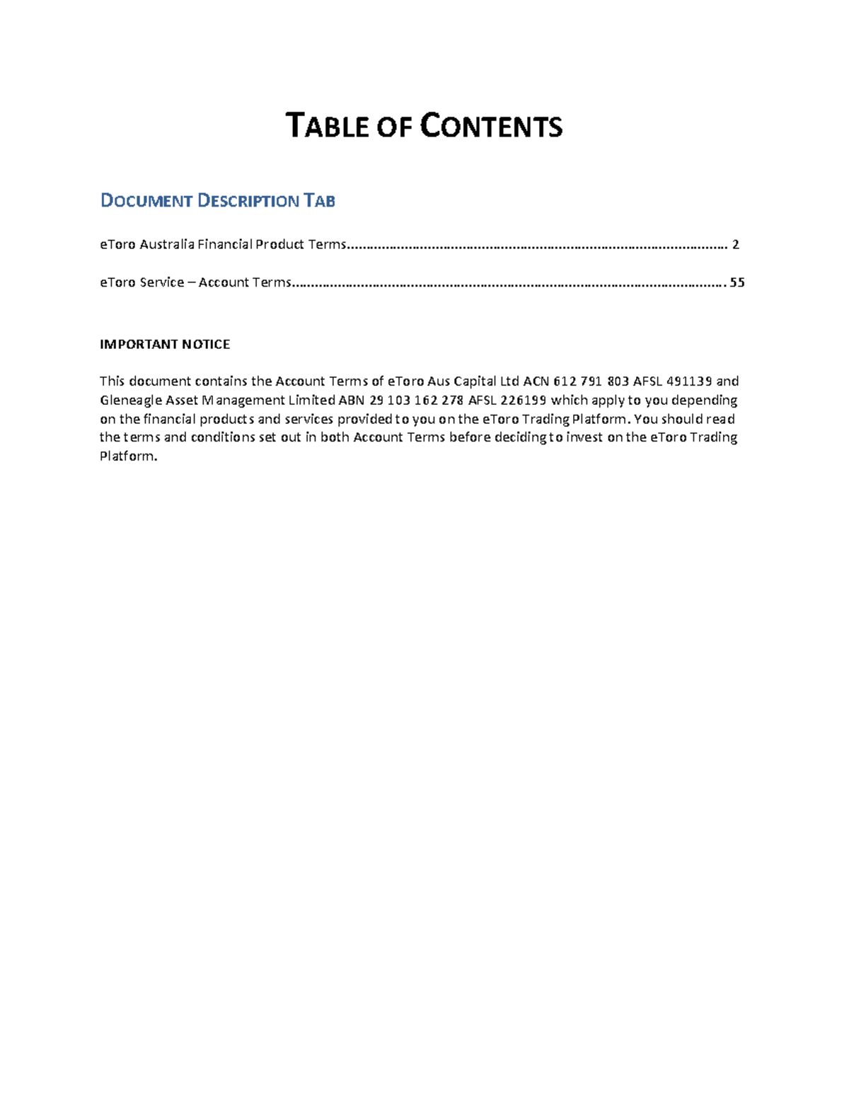 Document - Basic accounting - TABLE OF CONTENTS DOCUMENT DESCRIPTION ...