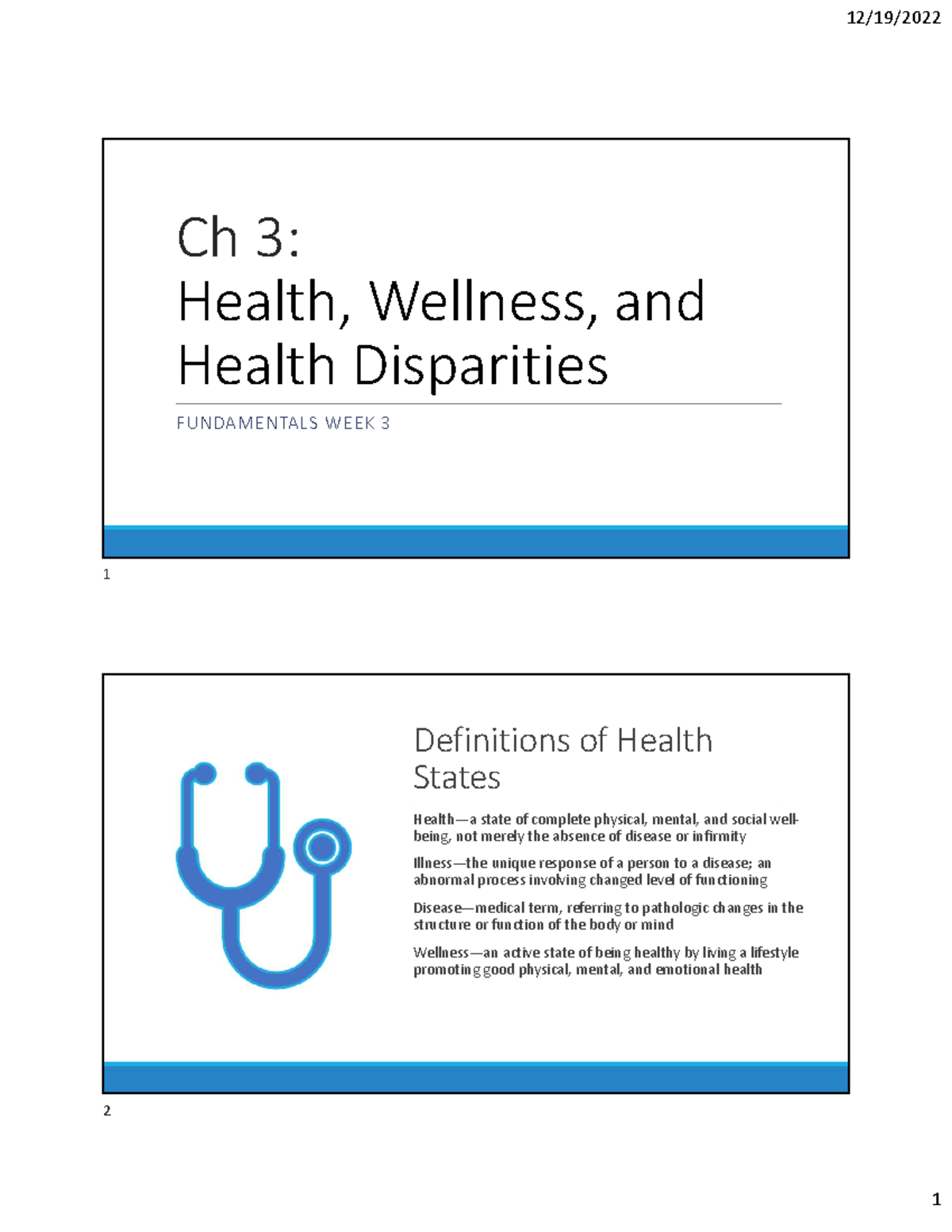 Ch 3 student - ppt - NUR 115 - Studocu