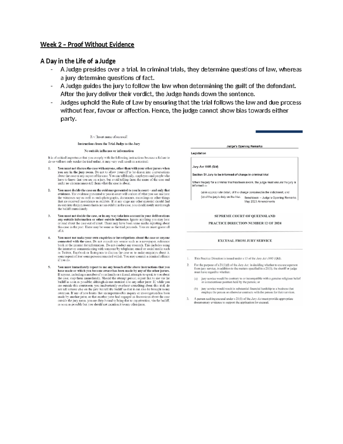 Week 2 Lecture Notes: Exploring Proof Without Evidence - Week 2 – Proof ...