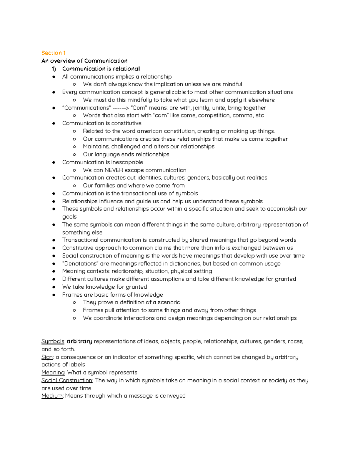 Chapter 1 Lecture Notes 2 Sečtion 1 An Onjernjienj Of