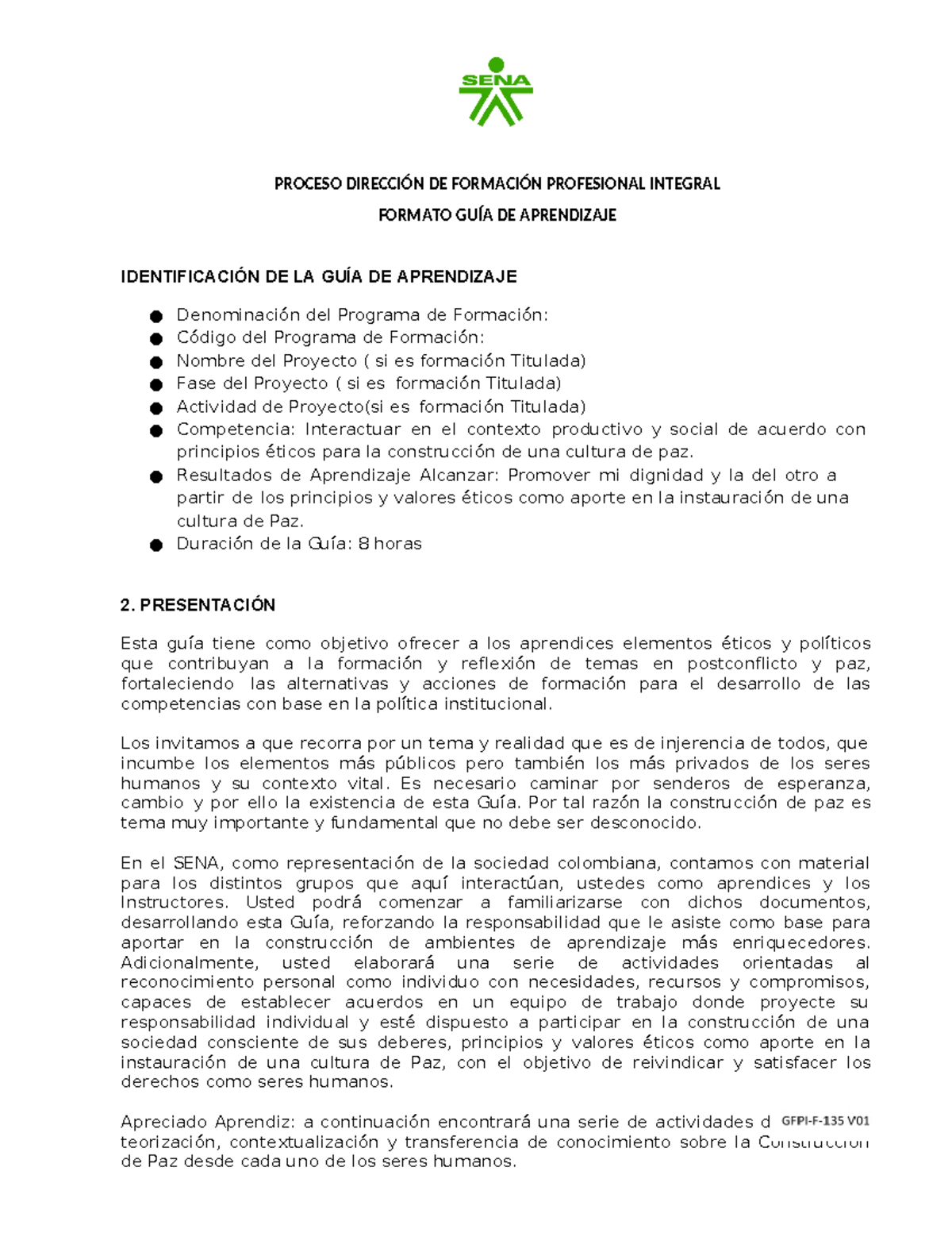 Gu-a de aprendizaje RAP 3 - PROCESO DIRECCIÓN DE FORMACIÓN PROFESIONAL INTEGRAL FORMATO GUÍA DE ...
