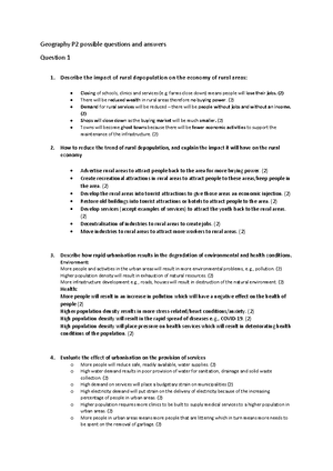 Geography LG SCI-BONO - Geomorphology summaries grade 12 - Geography ...