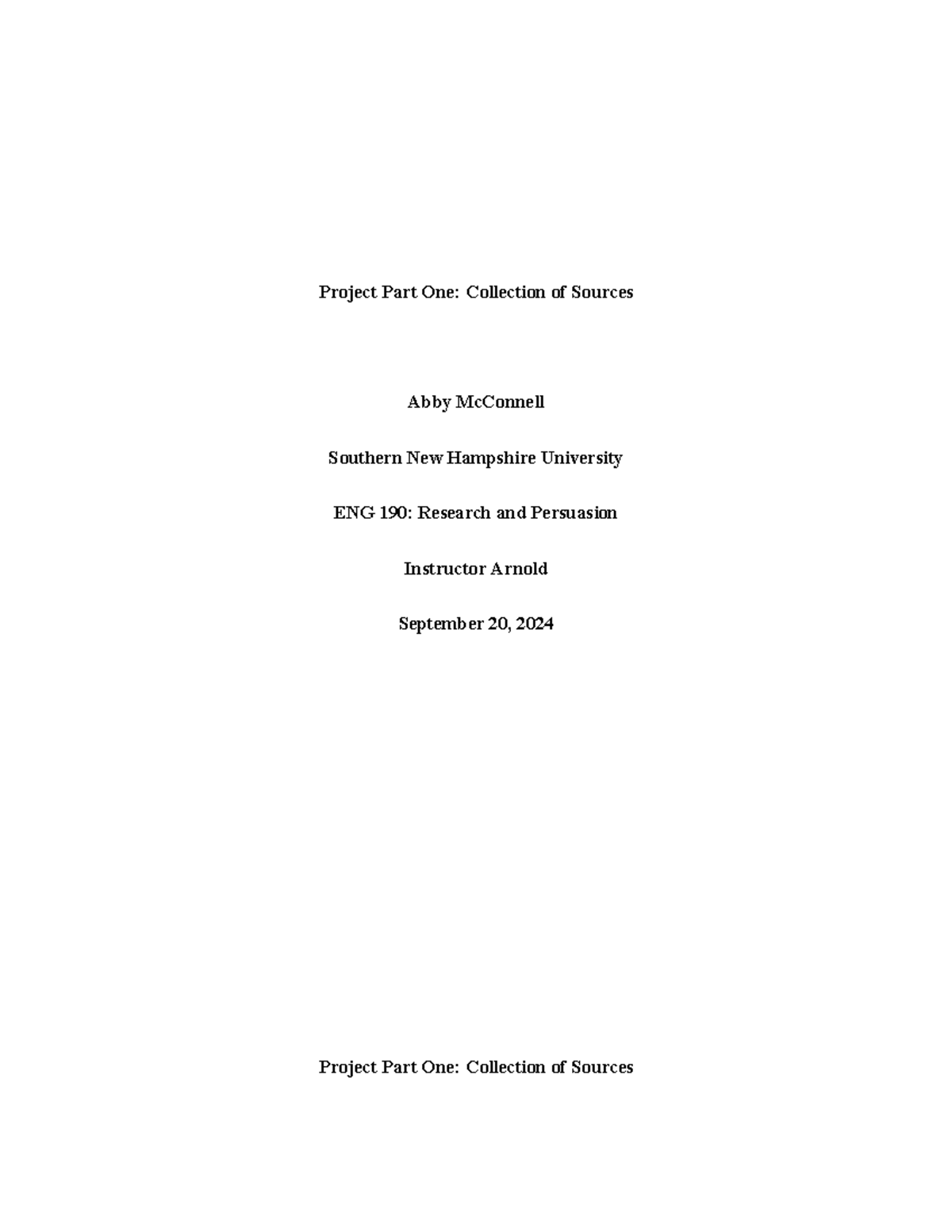 Module 3 - finding 3 collections of sources for you final project ...