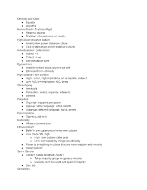 cultural interview essay sample - Student COMM 3280 Professor Supplee ...