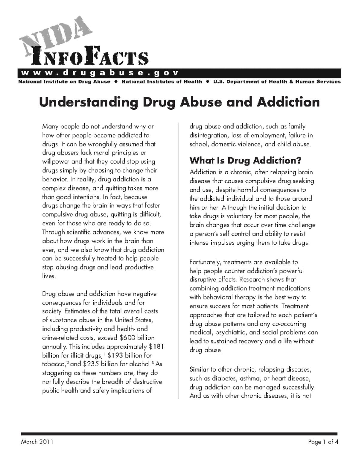 Abuse and Addiction Article - Many people do not understand why or how ...