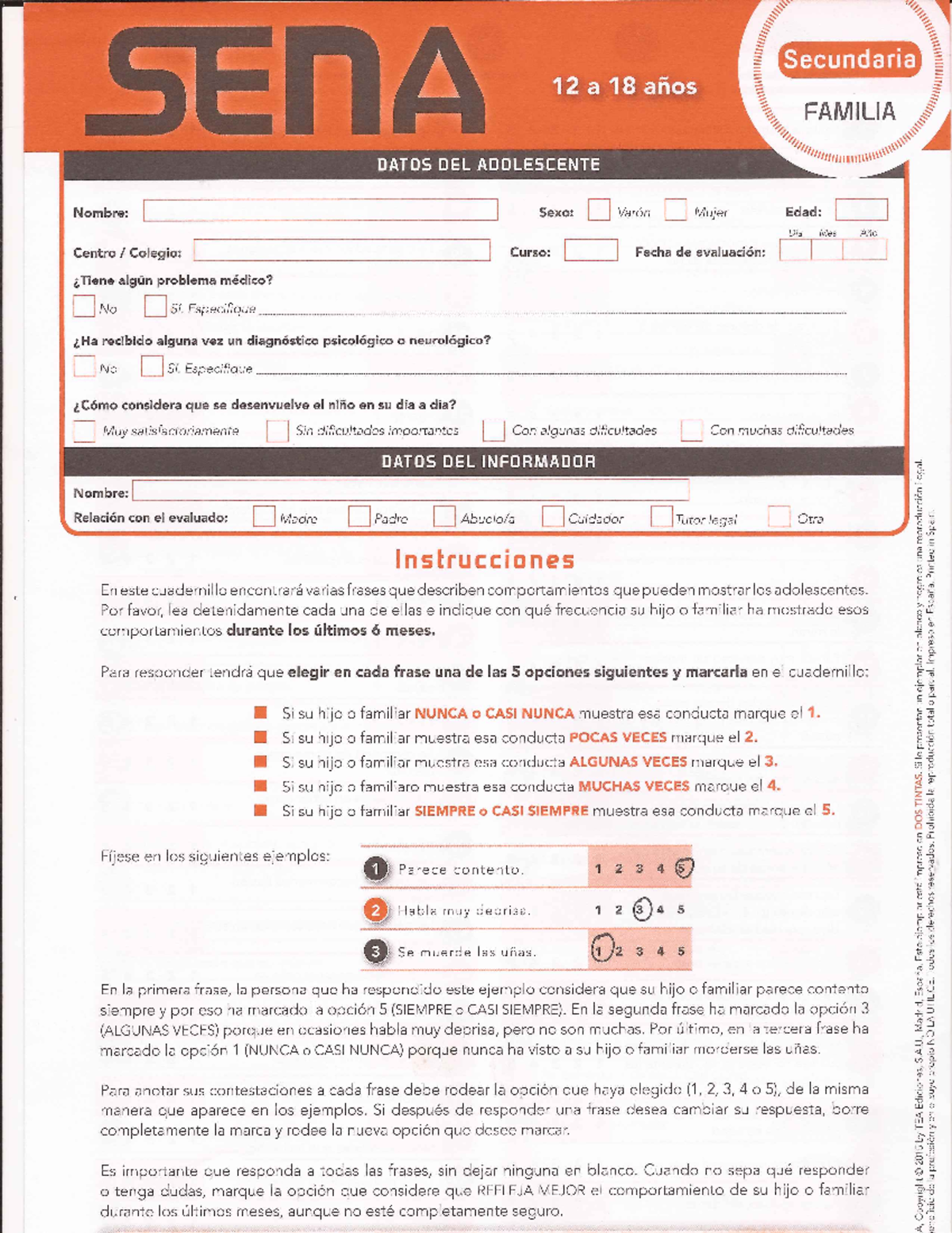 SENA Cuadernillo Respuestas - Dificultades del aprendizaje - Studocu