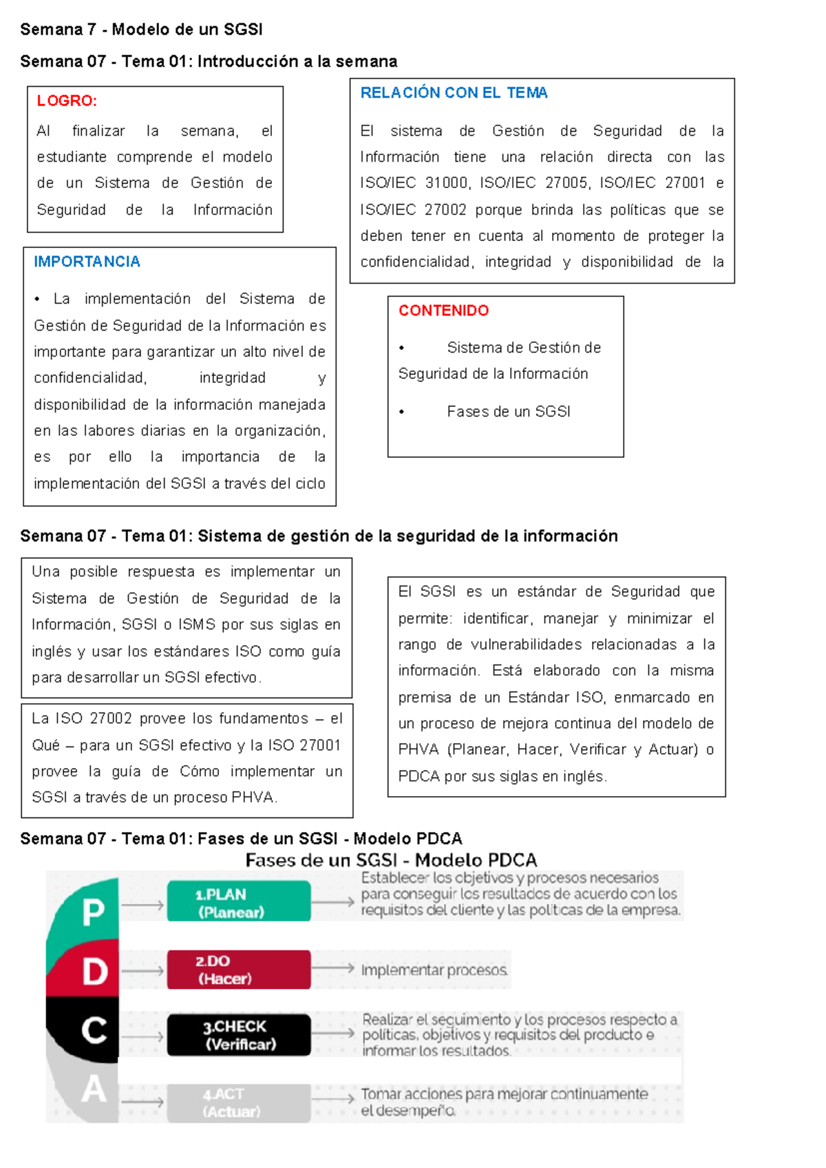 Seguridad informatica y Gestión de Proyectos - Semana 7 - Modelo de un ...