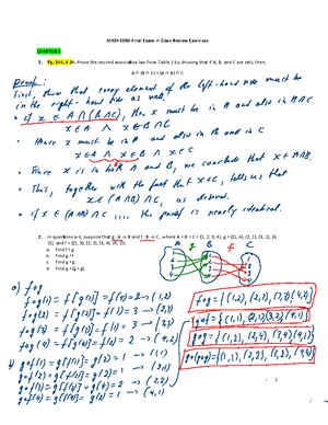 Multiplication Nelson Worksheet - MATH 1190 - Studocu