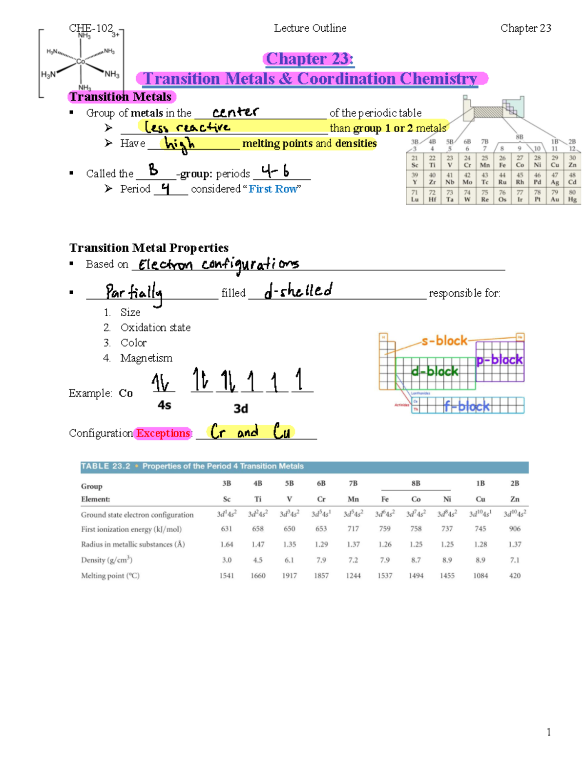 Chapter-23-Outline - Chapter-23-Outline STUDY GUIDE - Chapter 23 ...