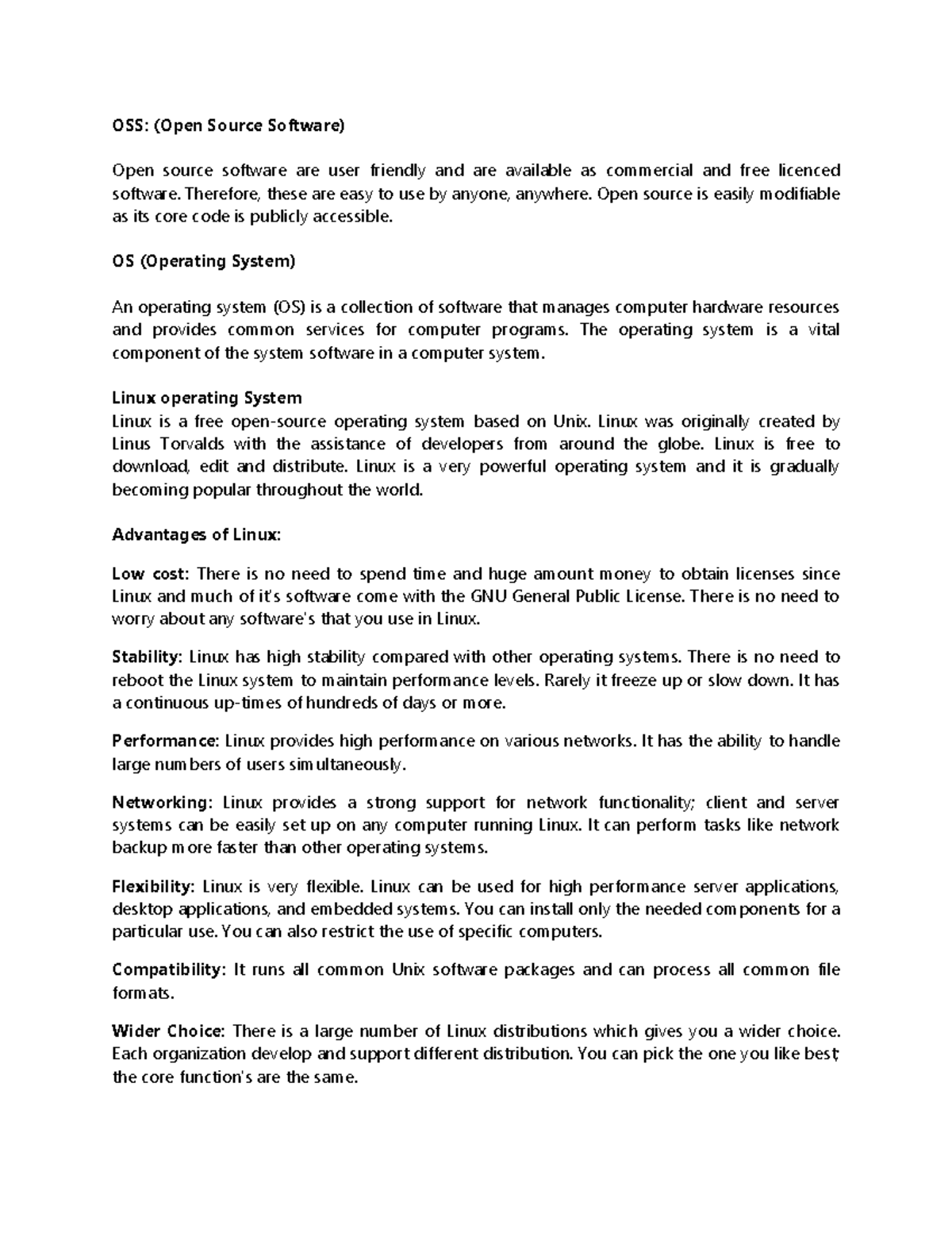 OSS-ISET64 - hello - OSS: (Open Source Software) Open source software ...