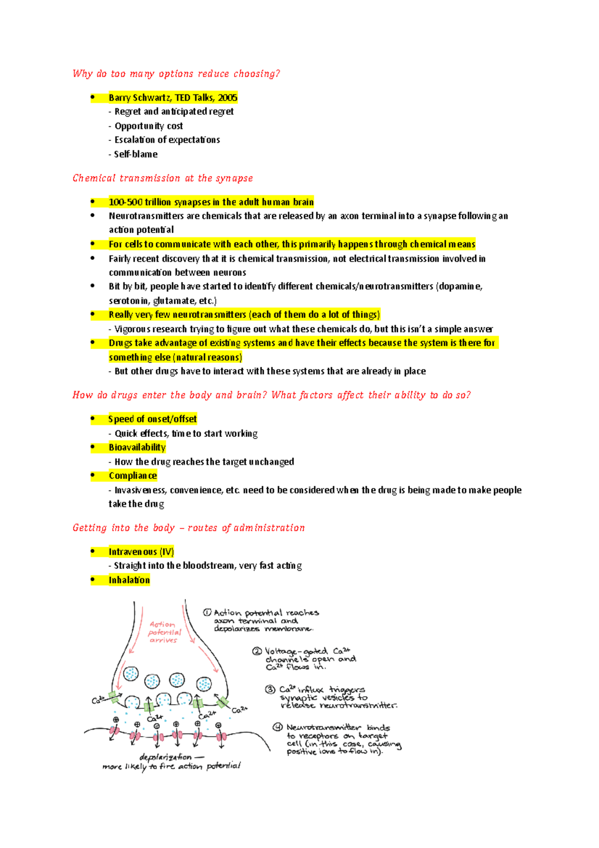 Week 6 Lecture Notes 6 Why Do Too Many Options Reduce Choosing