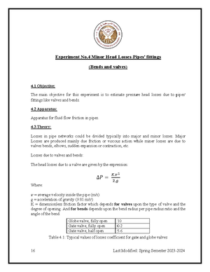 EXP. 1 - Manual - Summary Fluid Lab - 3 1. The Visco temp 1. 1. The d ...