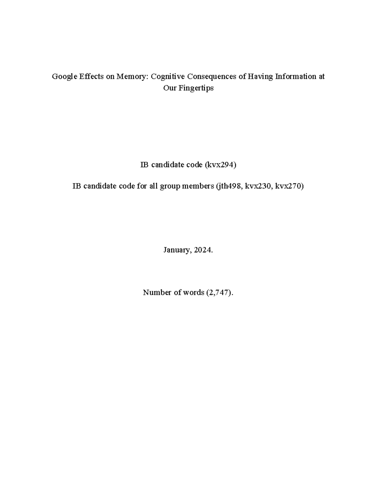 IA Economia internacional - Google Effects on Memory: Cognitive ...