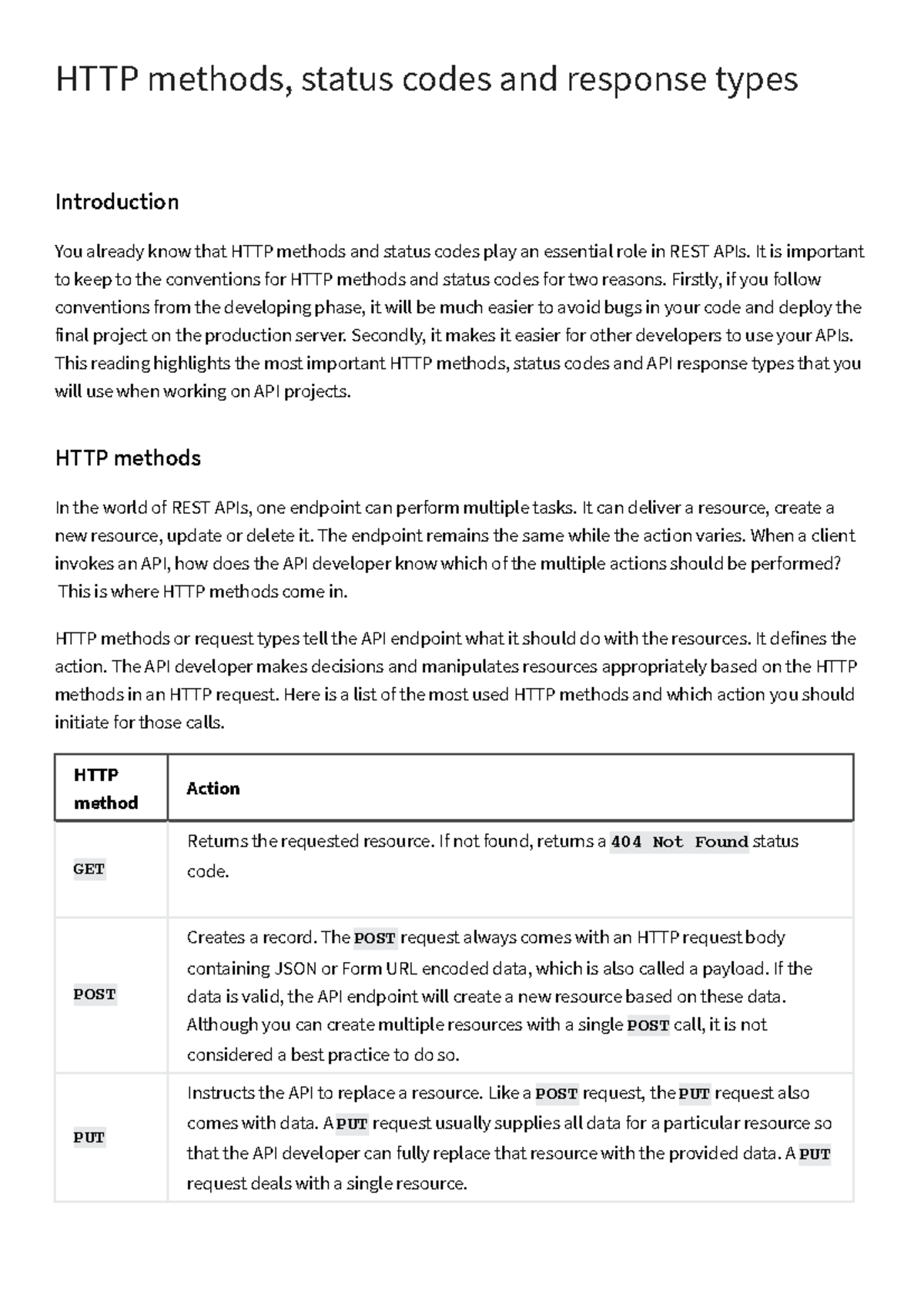 HTTP Methods Status Codes And Response Types Coursera HTTP Methods http-methods-status-codes-and-response-types-coursera-http-methods