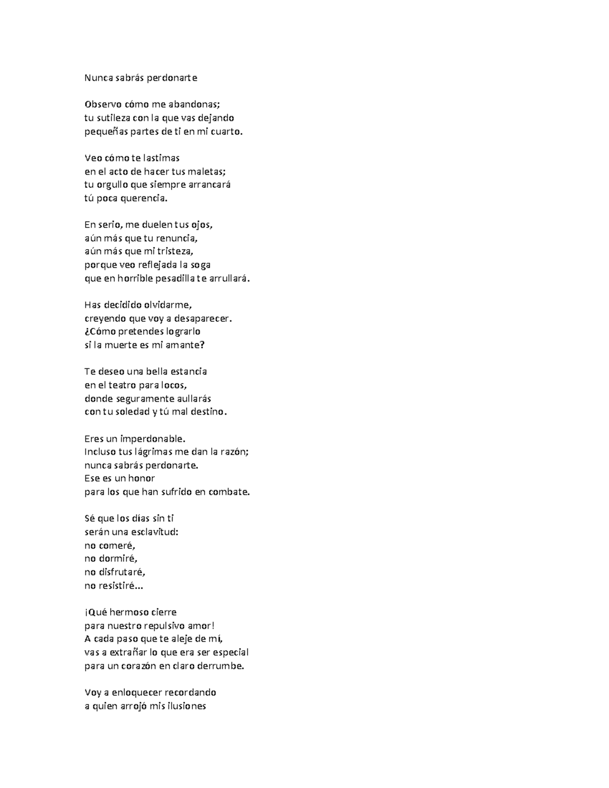 Jonathan Haller - 004 Nunca sabrás perdonarte - Nunca sabr·s perdonarte ...