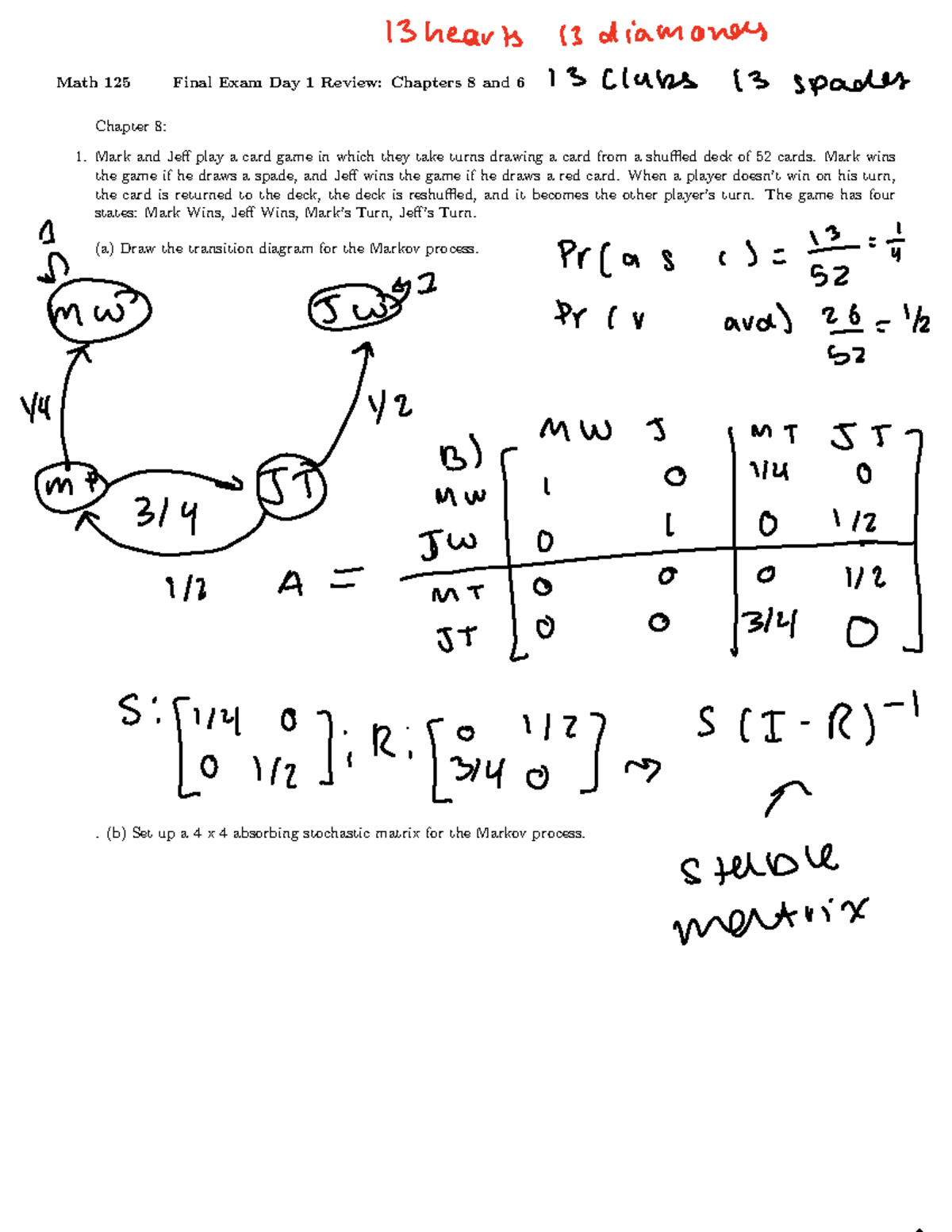 MATH 125 Review DAY 1 - Math 125 Final Exam Day 1 Review: Chapters 8 ...