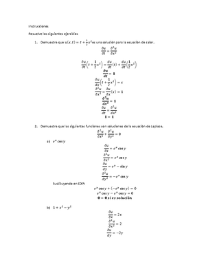 A1 Ejercicios Ecuaciones diferenciales - UNIVERSIDAD DEL VALLE DE MÉXICO ACTIVIDAD I: EJERCICIOS ...