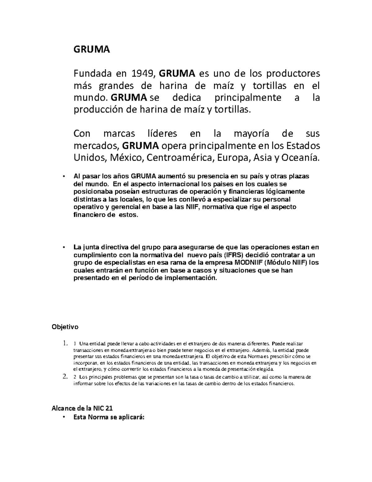 Gruma - dddddd - GRUMA Fundada en 1949, GRUMA es uno de los productores ...