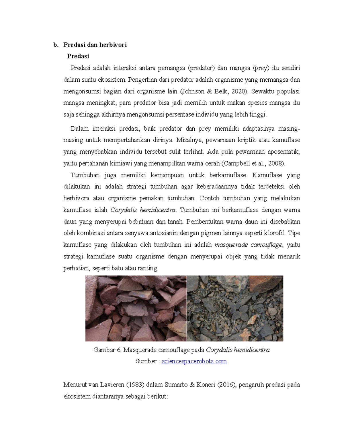 BAB 2 Predasi dan herbivori ( Interaksi Dalam Komunitas) - b. Predasi ...