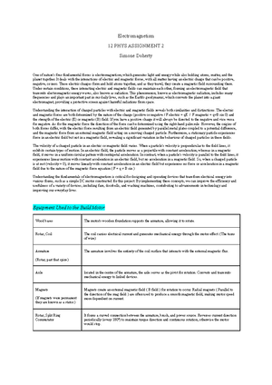 Physics Formula Sheet 1 2023 Higher School Certificate