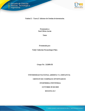 Tarea 3 Grupo 212050 10 - Unidad 3 – Tarea 3 - Informe nuevos enfoques ...