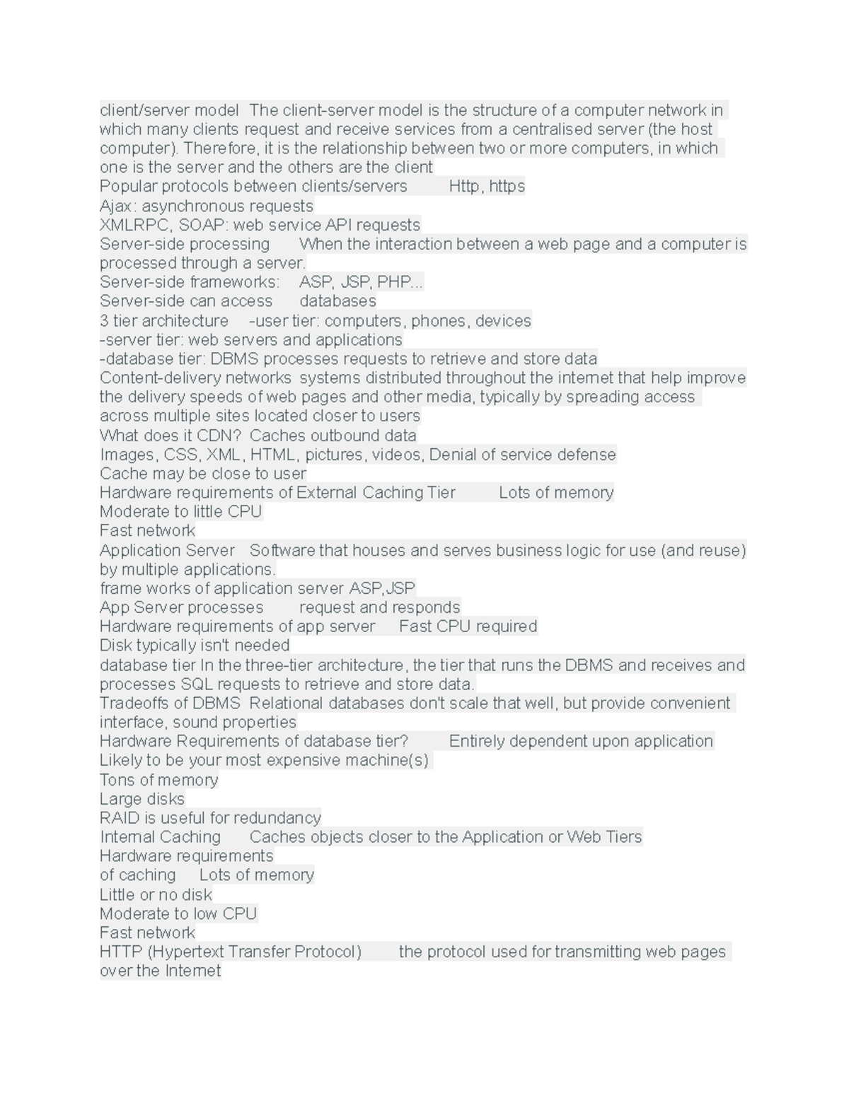 Client Sever - client/server model The client-server model is the ...