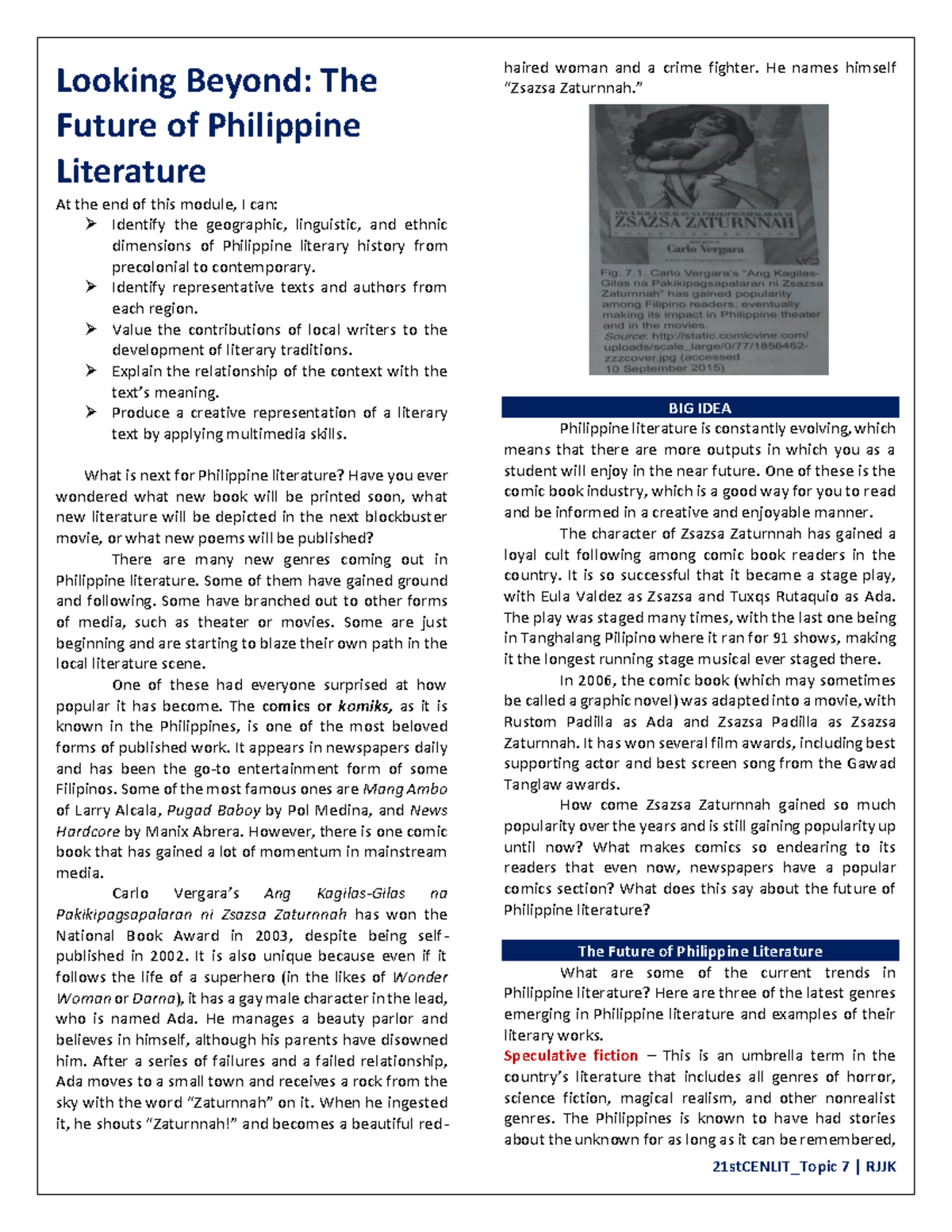 21st Cenlit 7 Looking-Beyond-The-Future-of-Philippine-Literature ...