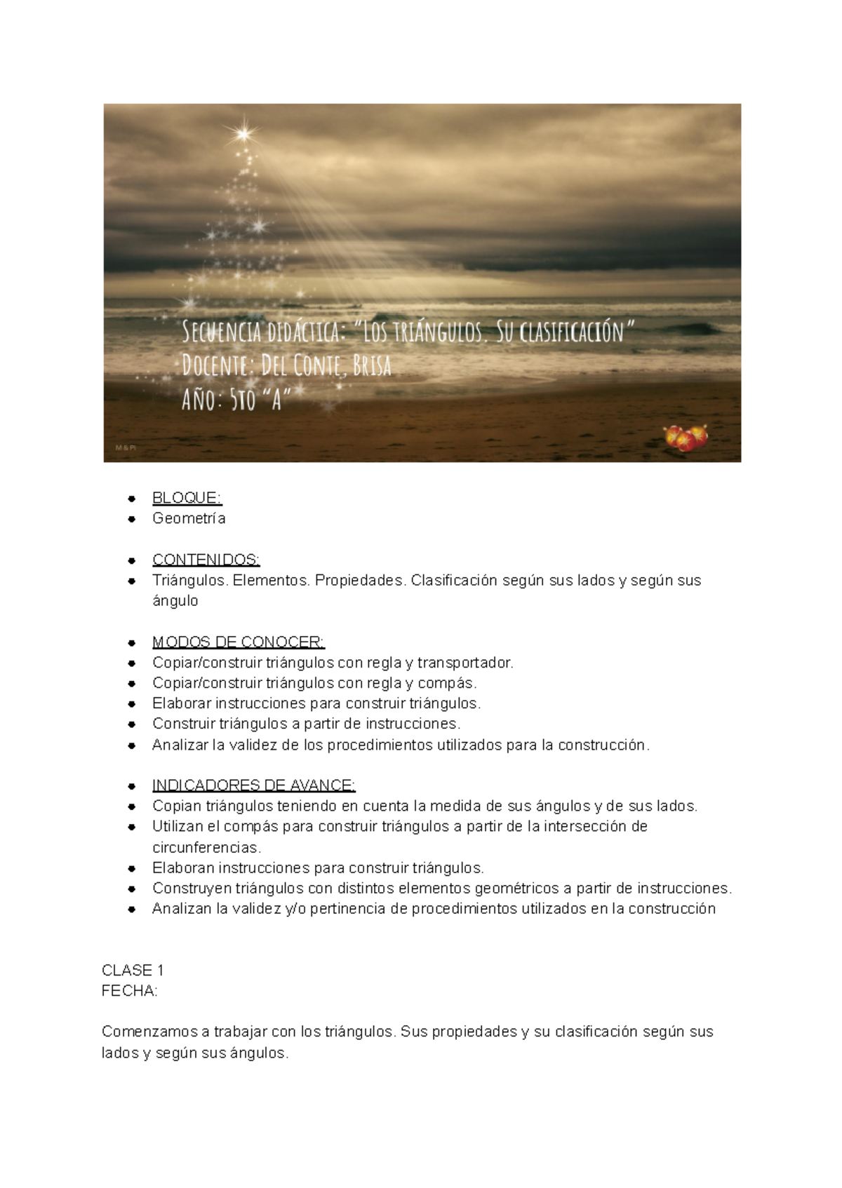 Triangulos y ángulos - rtrrt - BLOQUE: Geometría CONTENIDOS: Triángulos ...