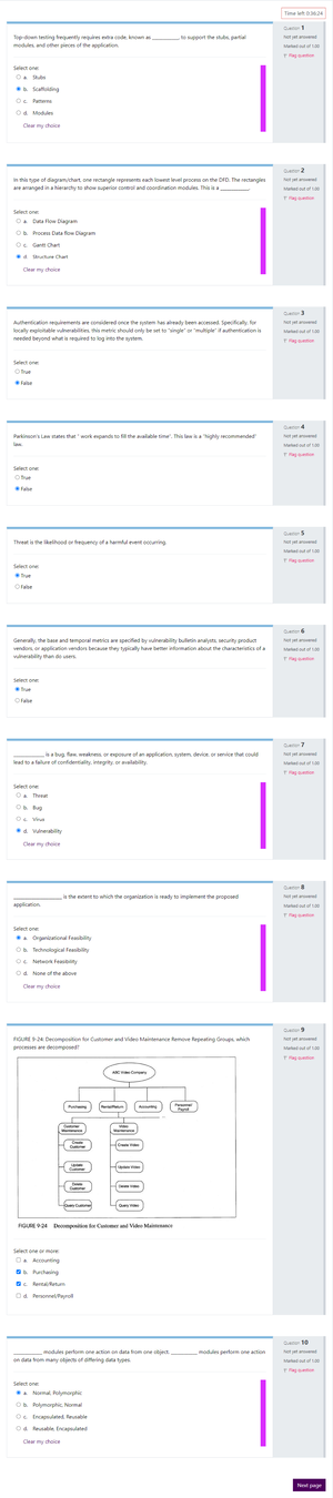 Graded Quiz Unit 7 Attempt review - Started on Wednesday, 15 March 2023 ...