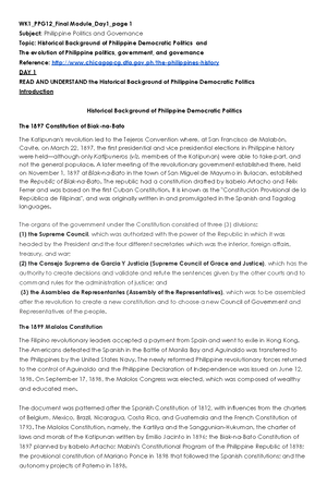 Politics and Governance 12 Midterm WK1 Module - Wk1_3rdhalfQuarter ...