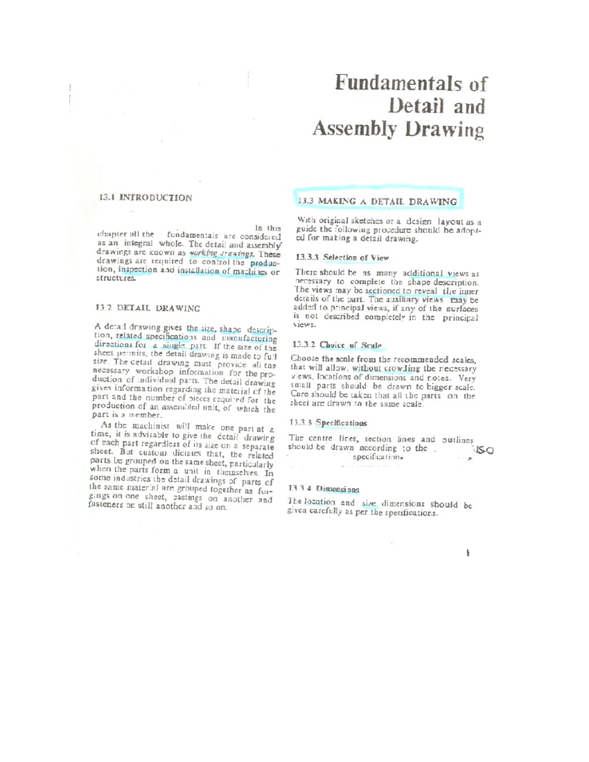 Assembly notes & worked Examples (teaching - Worked Examples The ...