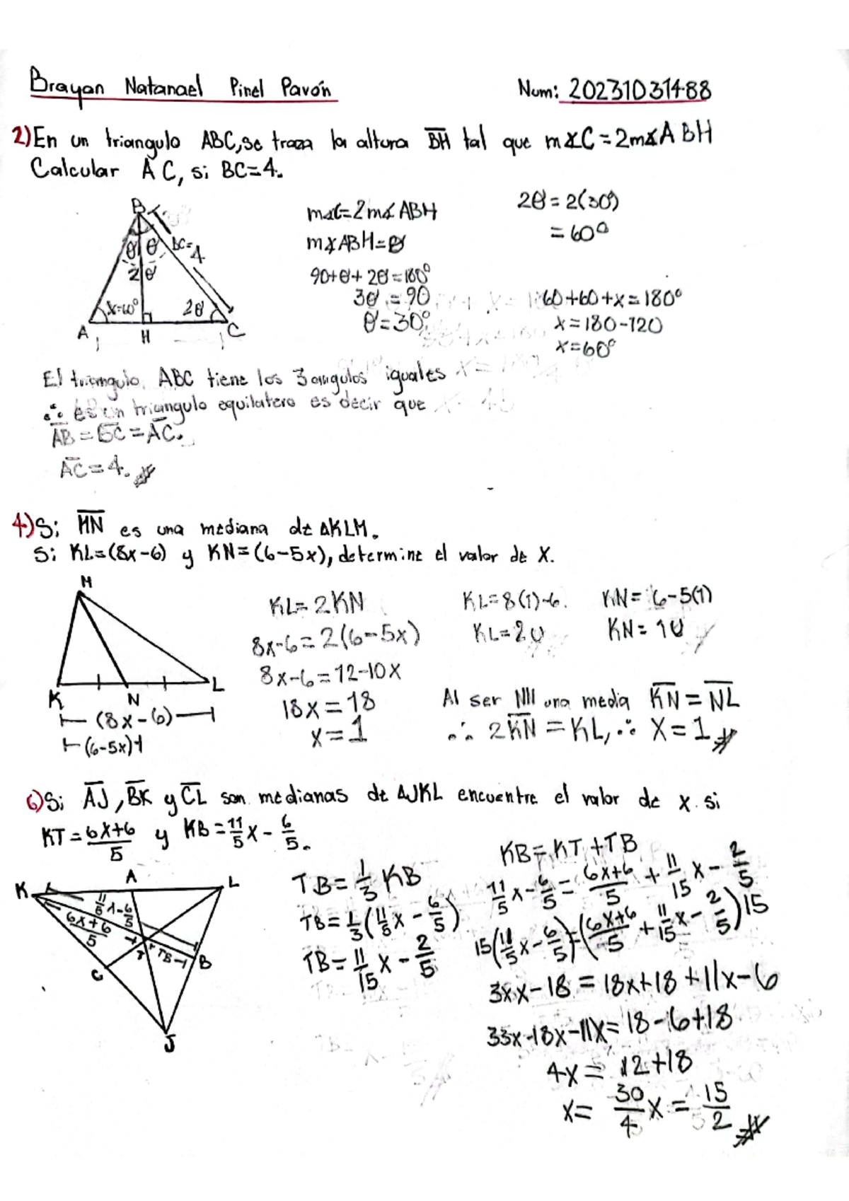 Guia practica(exepto ejercicios hechos en clases) - Brayan Natanael Pinel Num: 20231031488 2)En ...
