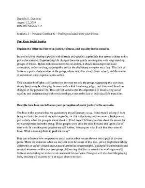 PHL-218 5-2 - 5-2 - Danielle E. Dunaway October 3, 2024 PHL-218: 5-2 ...