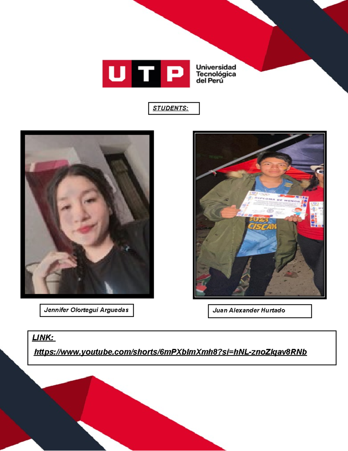 Week 3 - es la tare de la 3 sa - ingles, tarea - STUDENTS: Jennifer ...