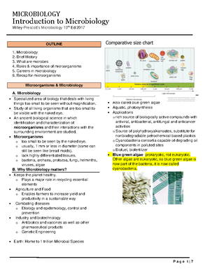 Micro-1-Chapter-1 Handout - Chapter 1: Bacterial cell structure ...