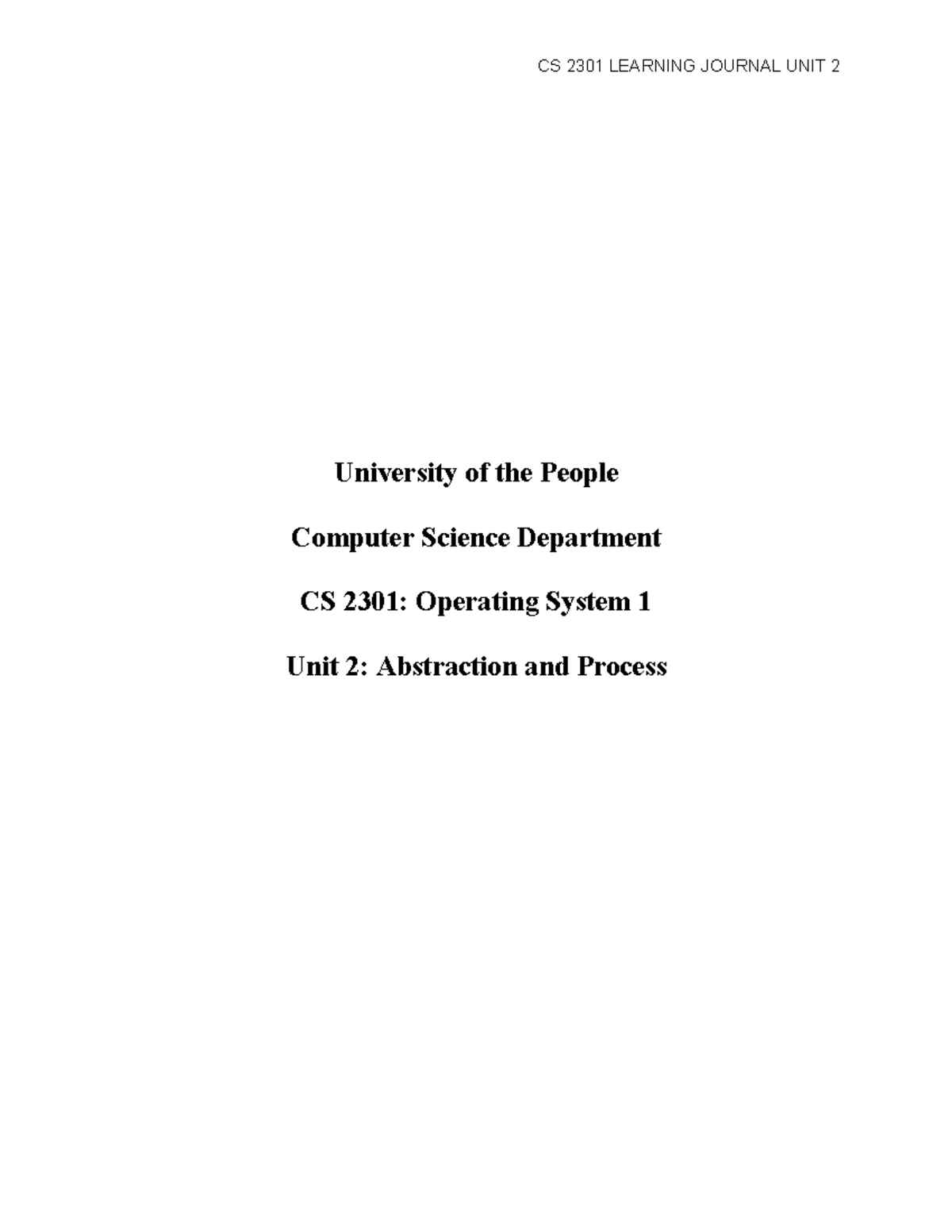 CS 2301 LJ UNIT 2 - Instructions for submission (CYCLOMATIC/MCCABE ...