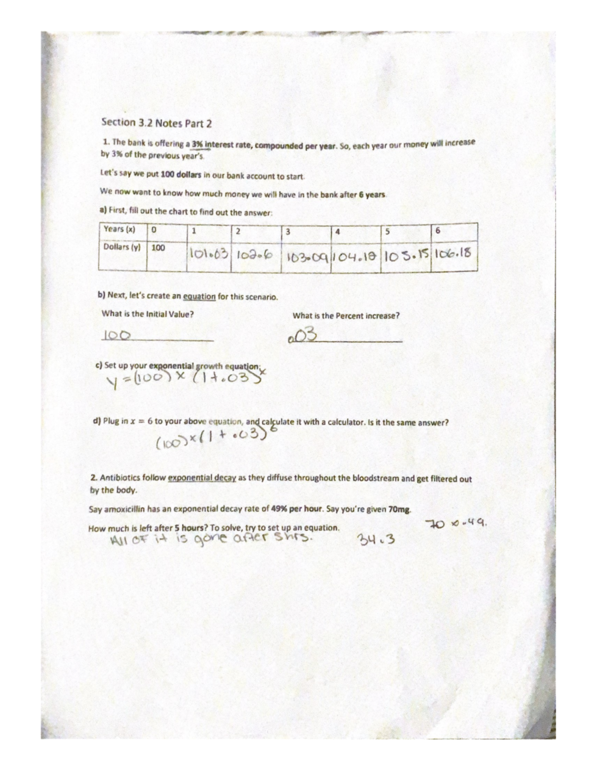 Section 3.2 Notes Part 2 - Math 103 - Studocu